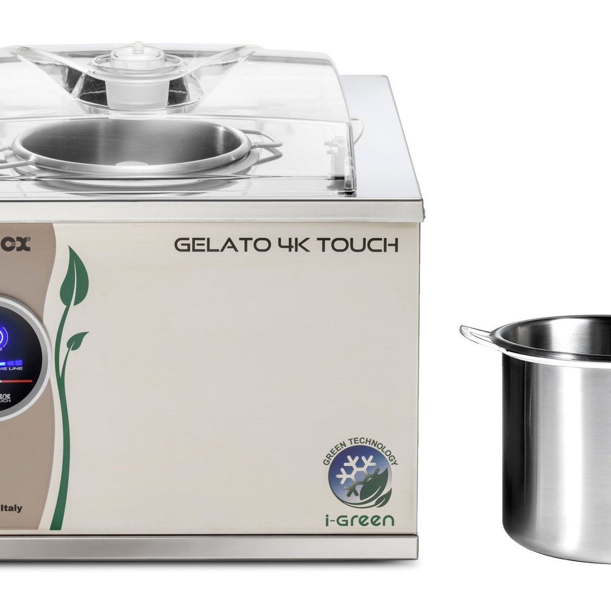 Nemox BENCHTOP ICE CREAM MACHINE - 4K TOUCH I-GREEN GELATO 4K TOUCH I ...